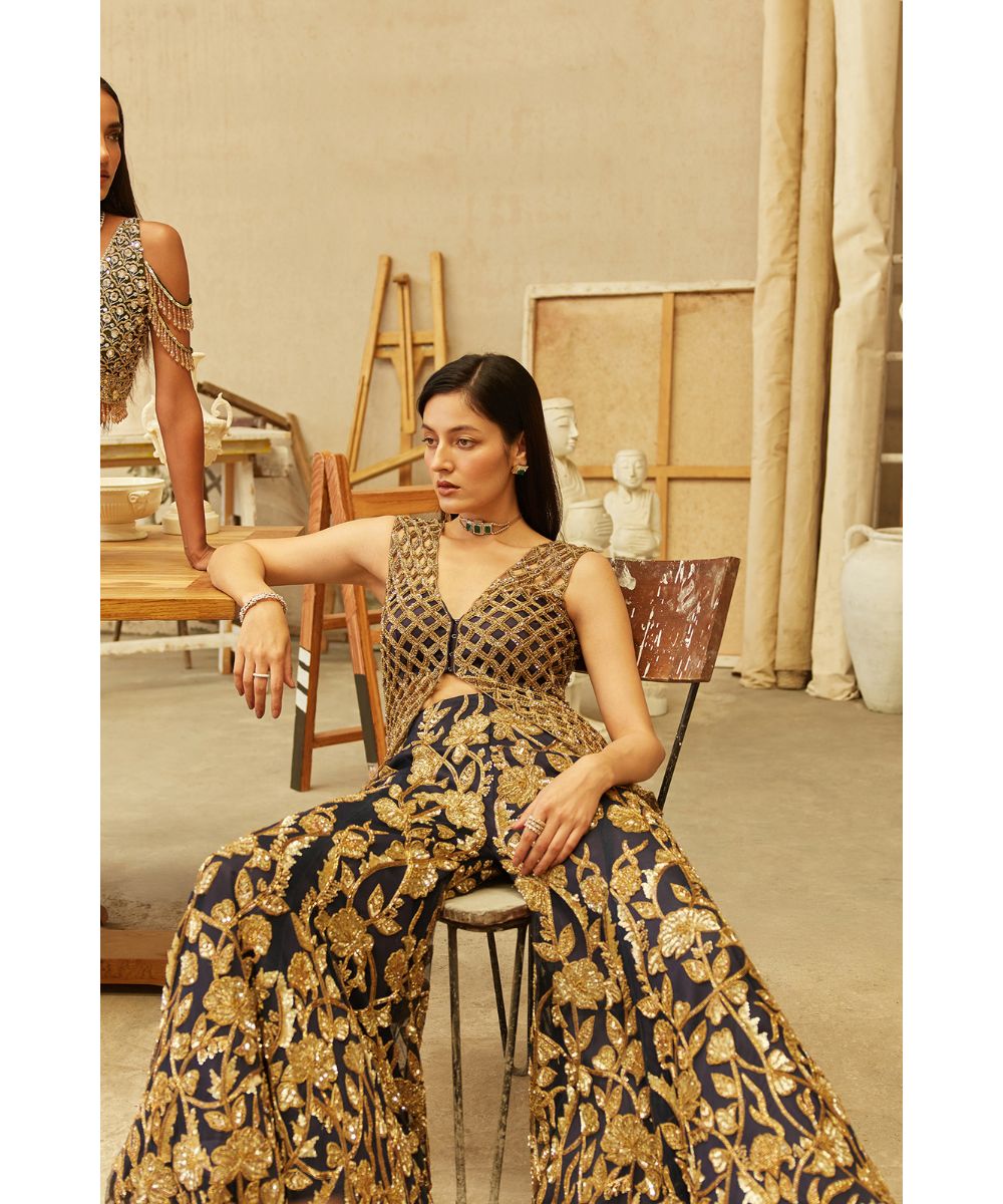 MEHUL GUPTA - Sharara set – Nikaza Asian Couture